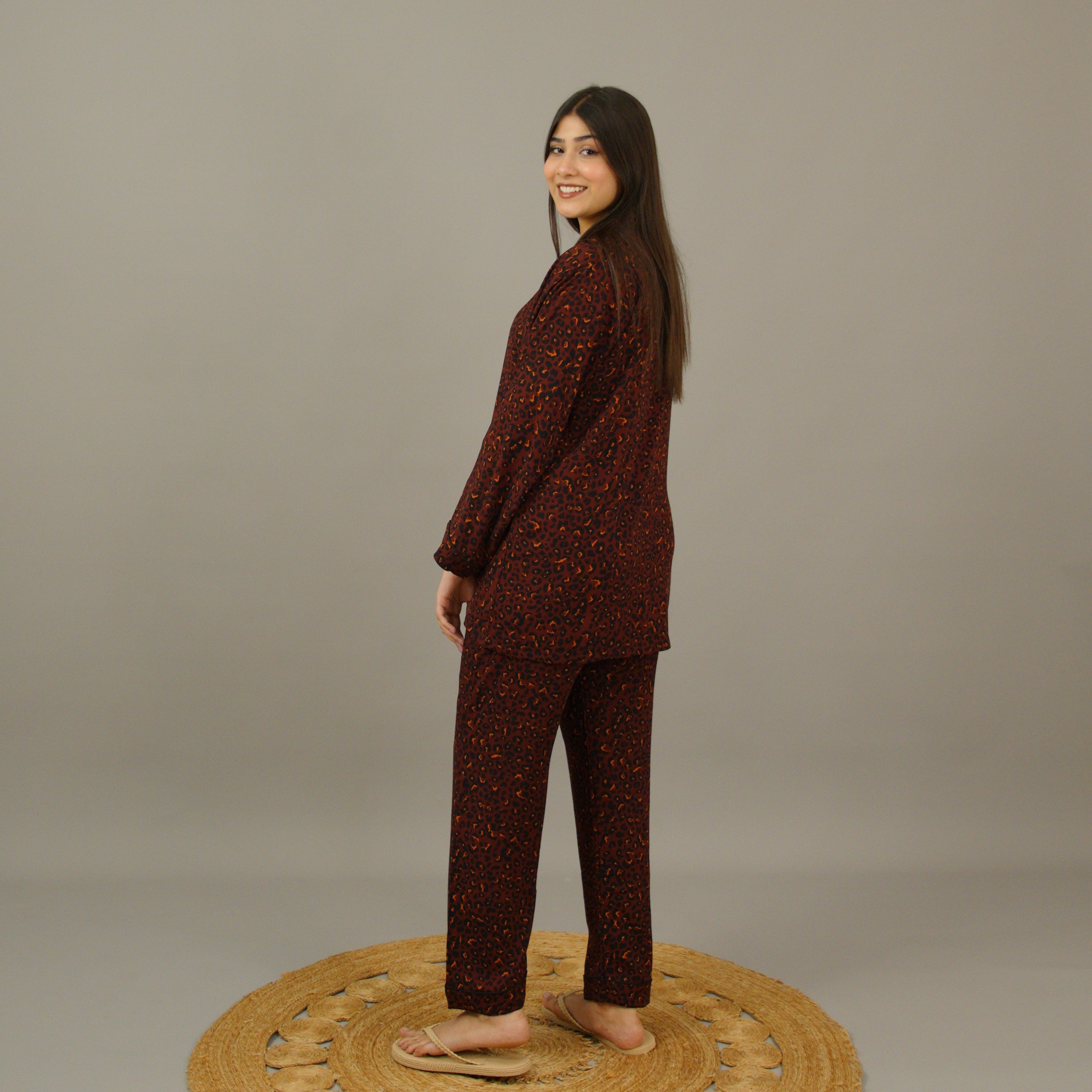 JUNGLE DAZE SUMMER LINEN PJS – Comfy-Pajama