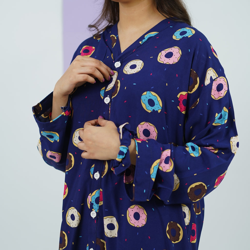 DONUT DREAMS MATERNITY/MODEST PJS – Comfy-Pajama